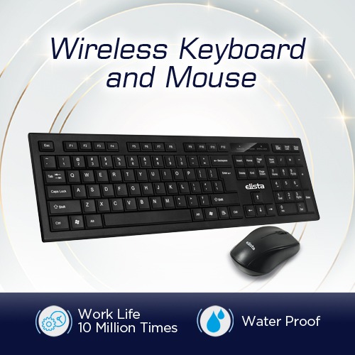 Elista Wireless Combo: The Perfect Keyboard and Mouse for Your Needs